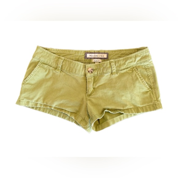Abercrombie & Fitch | Shorts | Y2k Extreme Low Rise Micro Mini Shorts ...